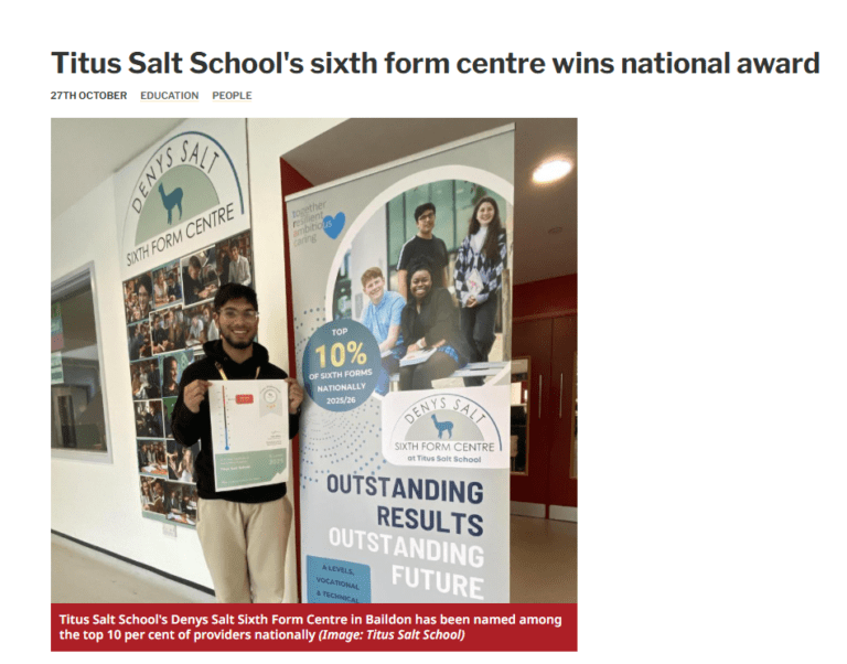 Titus Salt School - Homepage